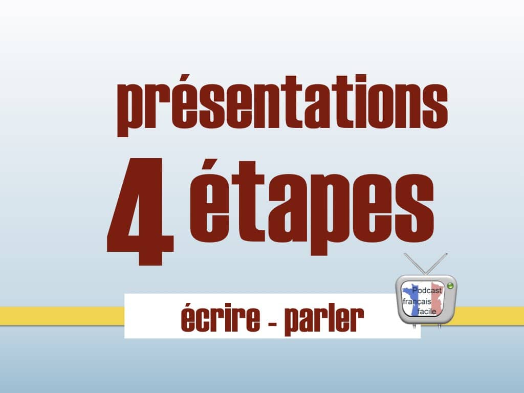 Se présenter en français - bases pour une révision niveau A1