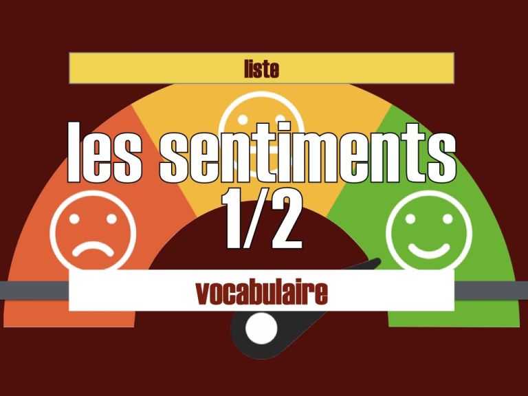 Listes de vocabulaire - Prononciation et sens