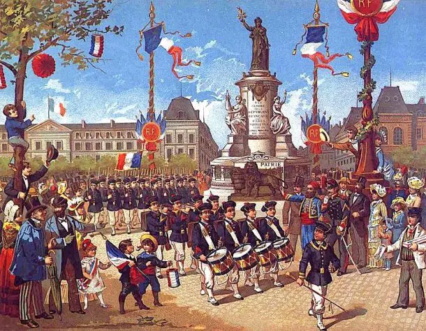 Le 14 juillet en France