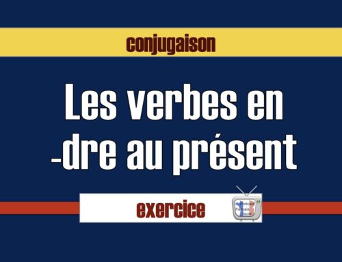 Verbe en -dre