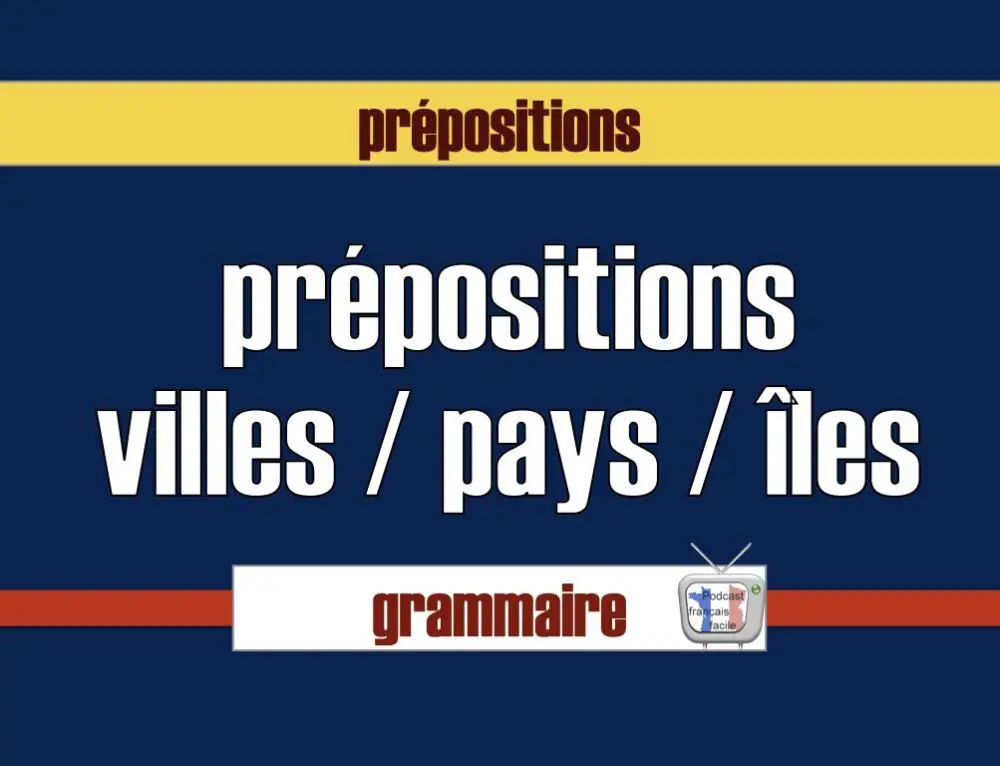 Exercice prépositions et pays ( au, aux, en )