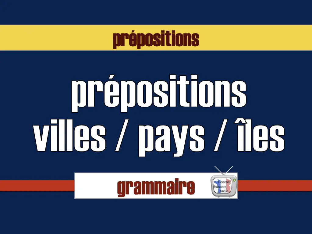 - Apprendre la grammaire française - Learn french grammar
