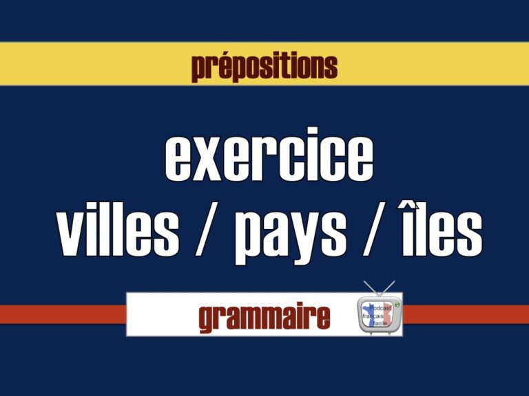 Exercices de grammaire (par niveau)