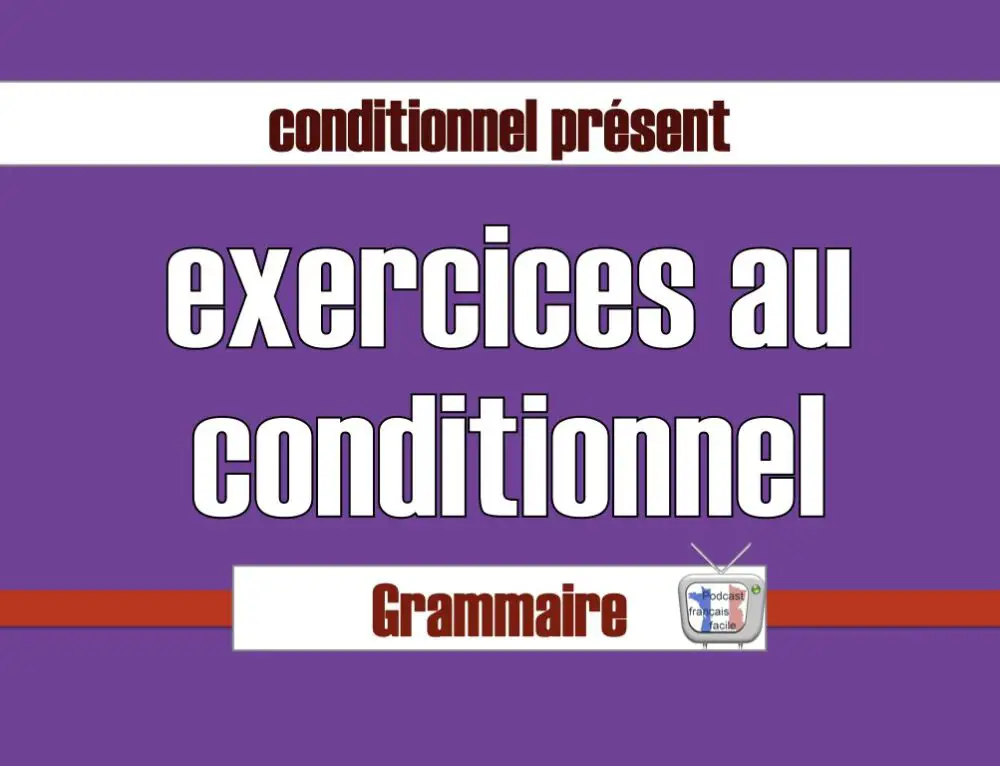Exercice conditionnel passé
